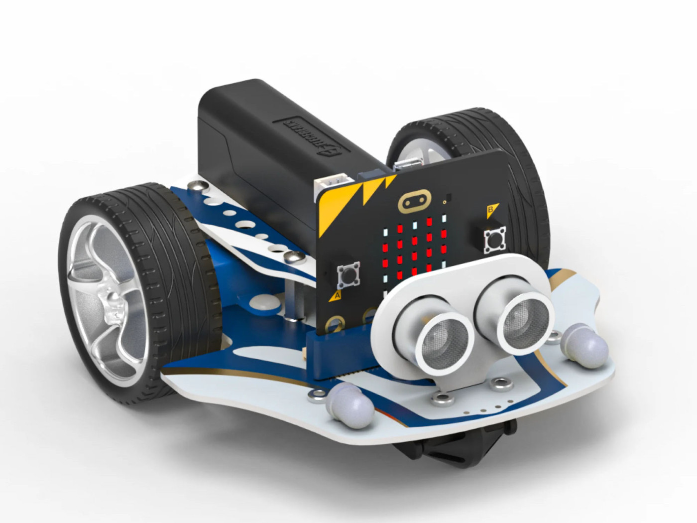 Smart Cutebot Pro – Programmable Micro:bit Robot Car for STEM